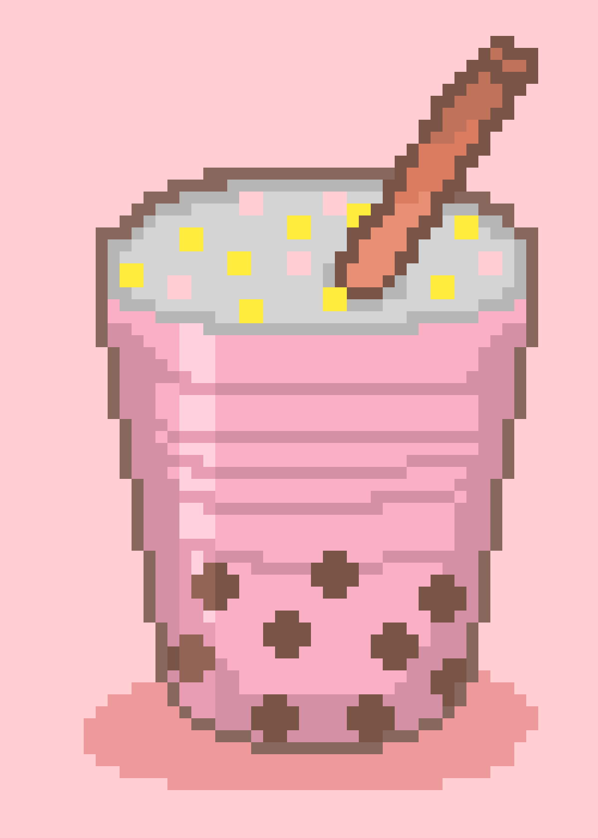 Pixilart - Boba uwu by ChillFoxie2007