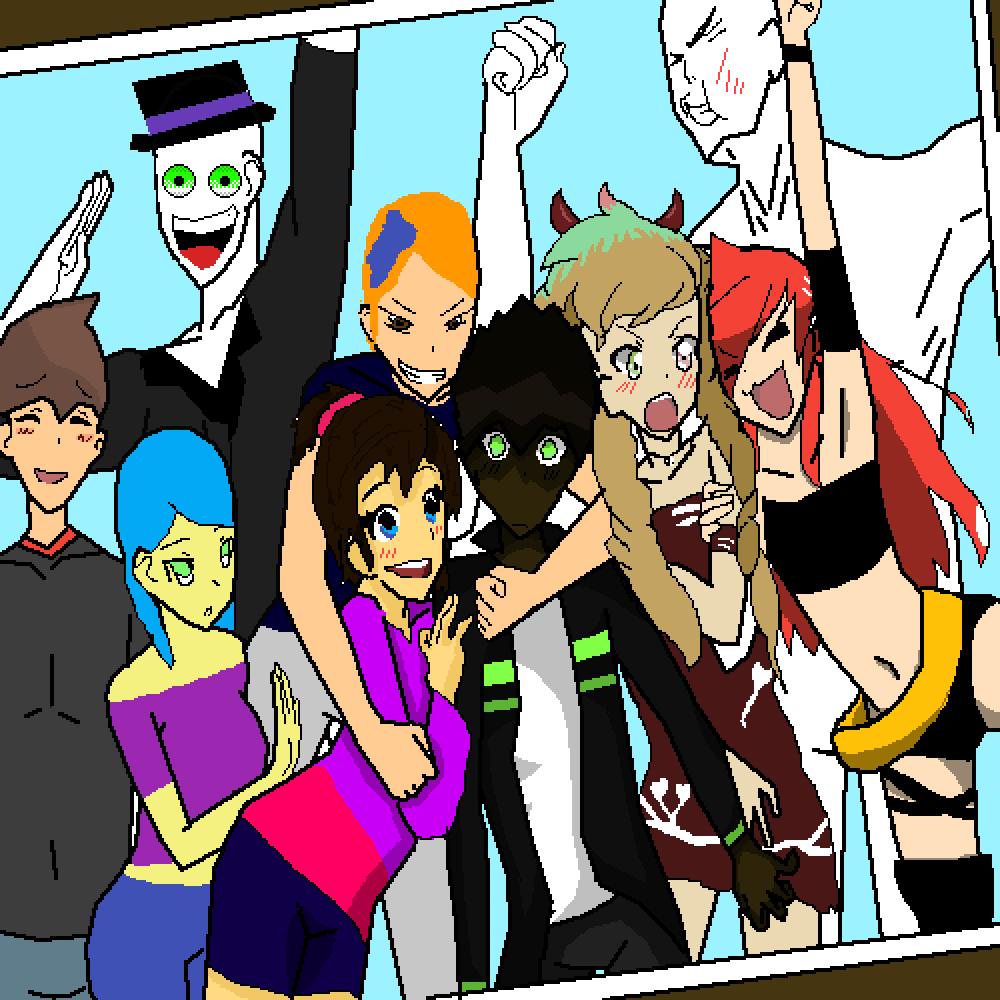 Editing Photo Collab - Free online pixel art drawing tool - Pixilart