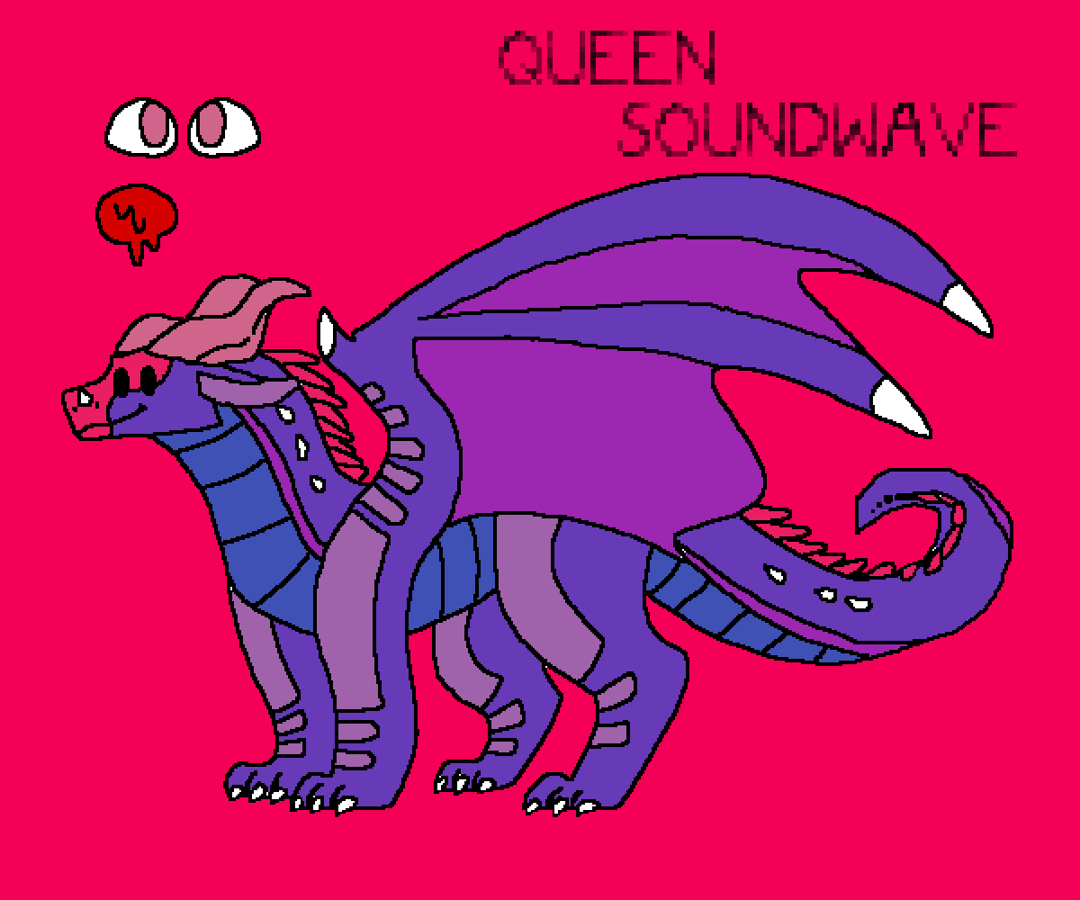 Pixilart - Queen Soundwave by CitrusRaptor