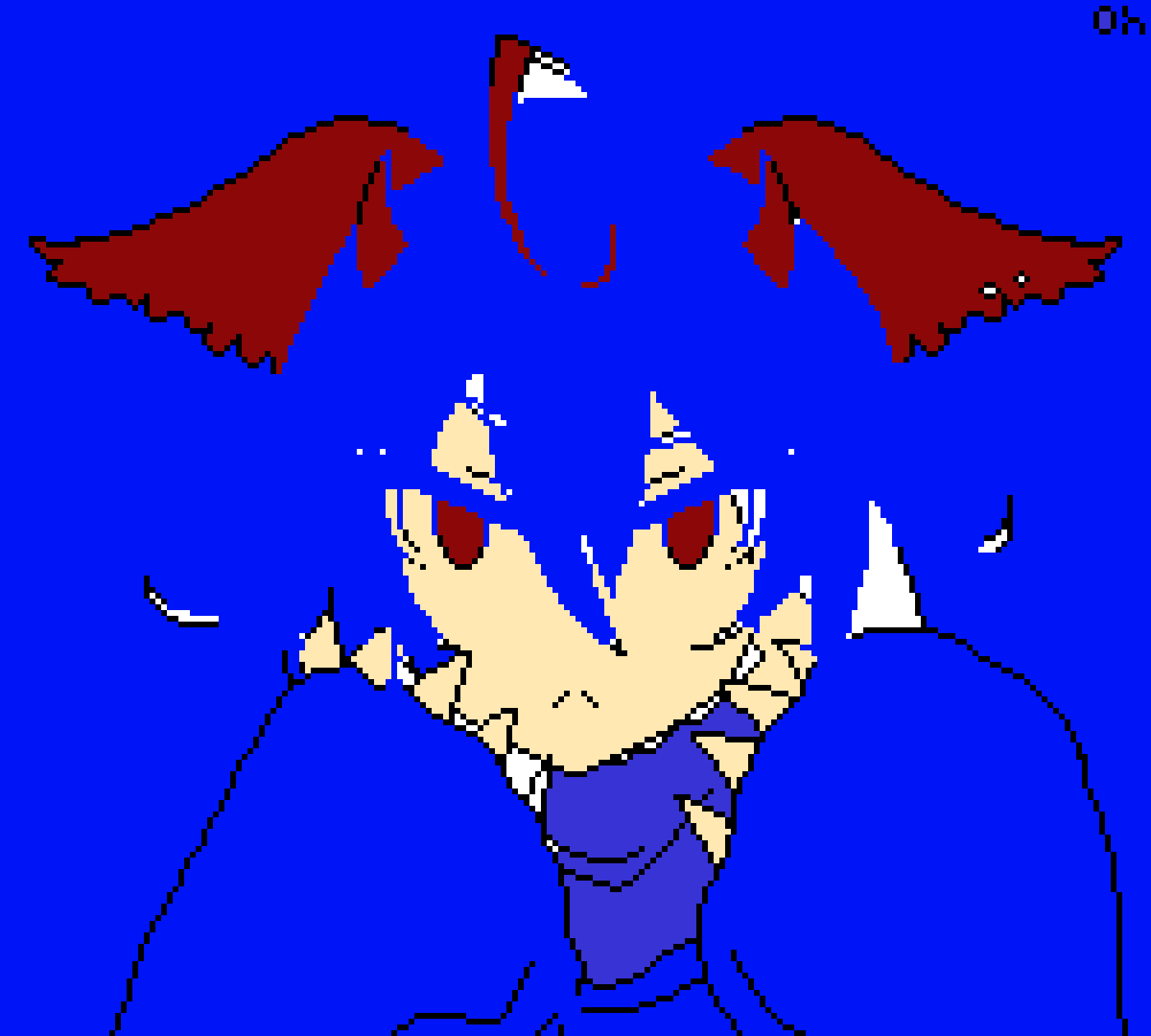 Pixilart - sonic demon girl by mayeri