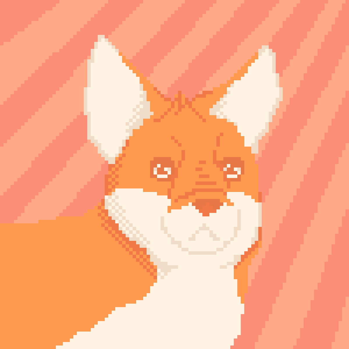 Pixilart - grumpy fox by essqresso