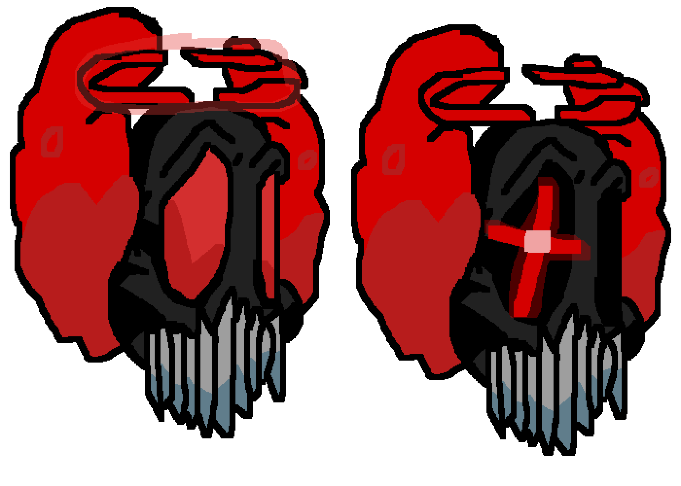 Pixilart - Tricky Remastered Icons by Spark-The-Hedge