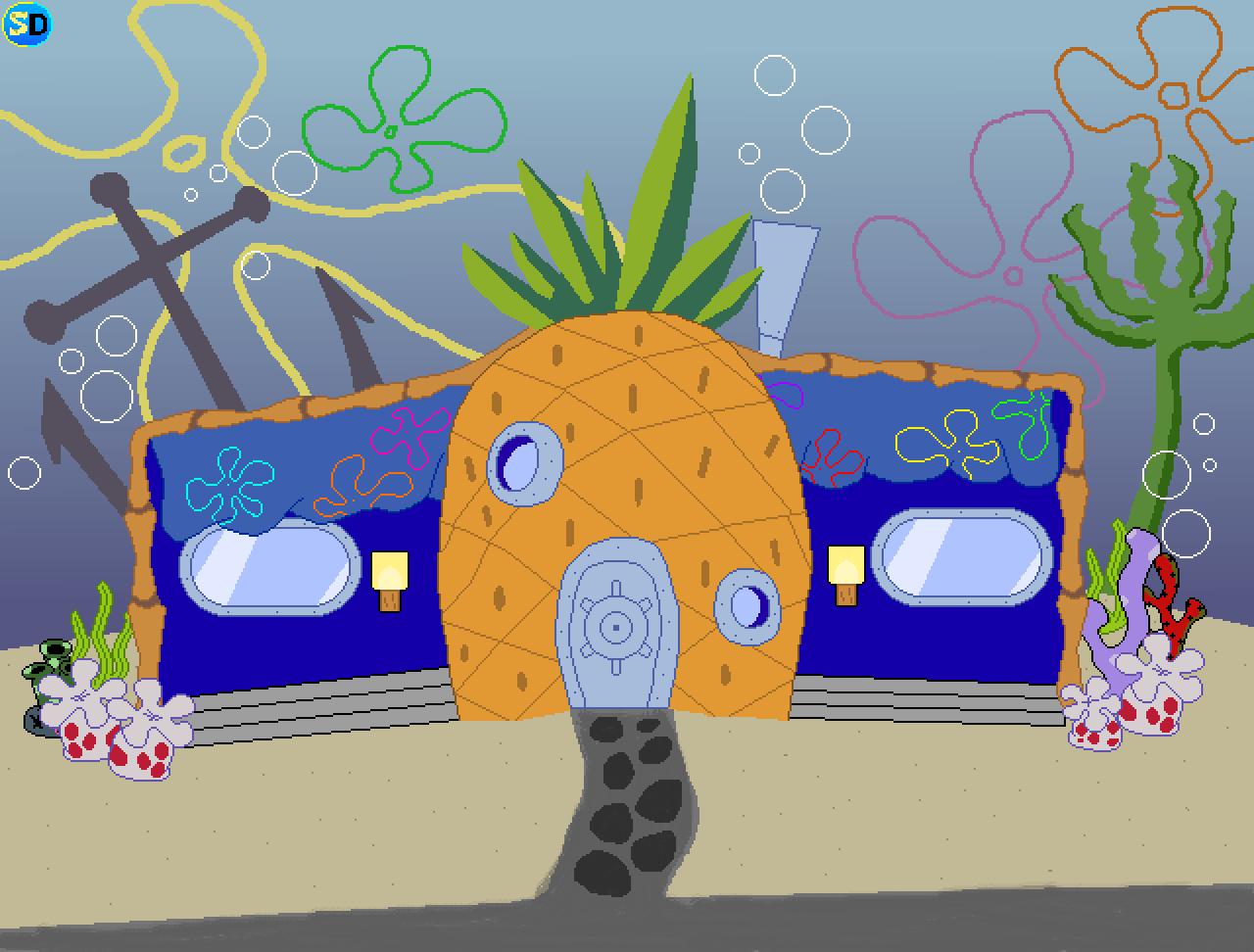 Pixilart - SpongeDrew's Home by SpongeDrew