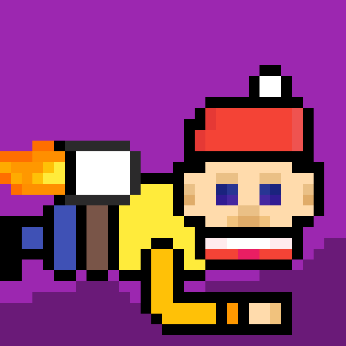 Pixilart - jetpack by kabanosik