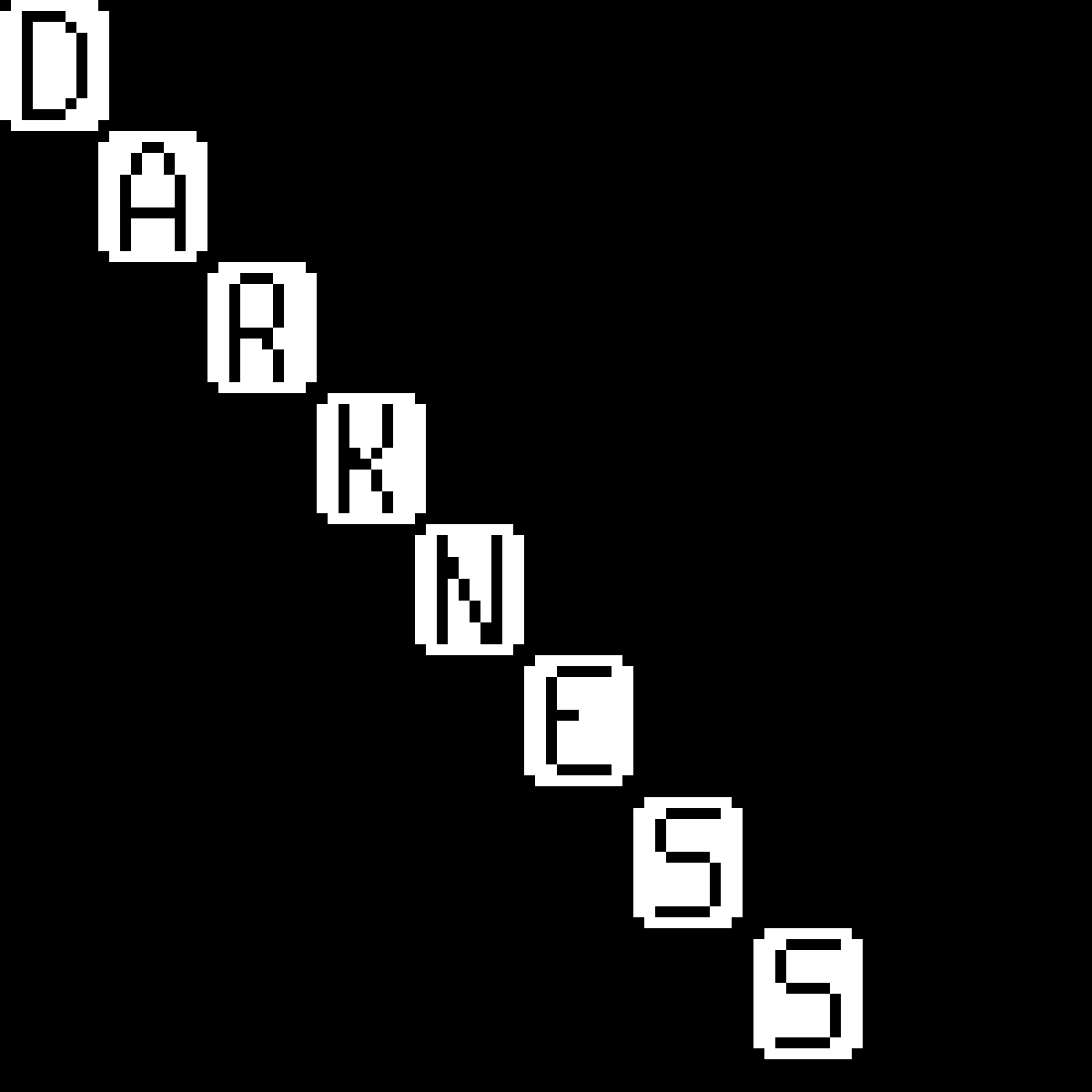 Pixilart - Darkness Pfp by RandomPixelArt