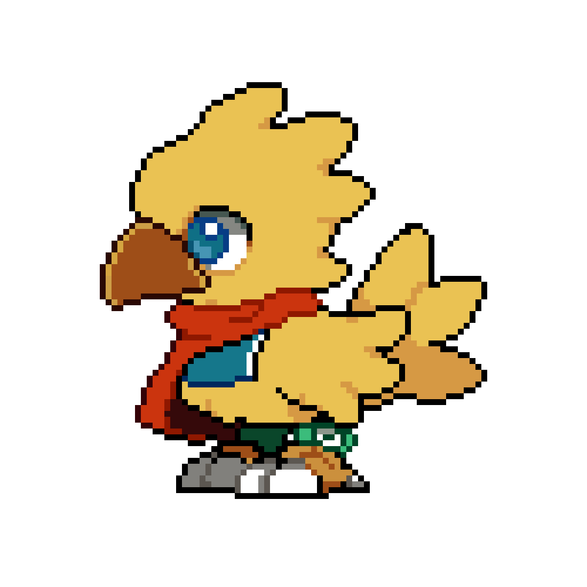 Pixilart - Chocobo by Zaloryi