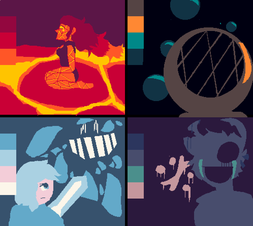 Editing pallette collab - Free online pixel art drawing tool - Pixilart