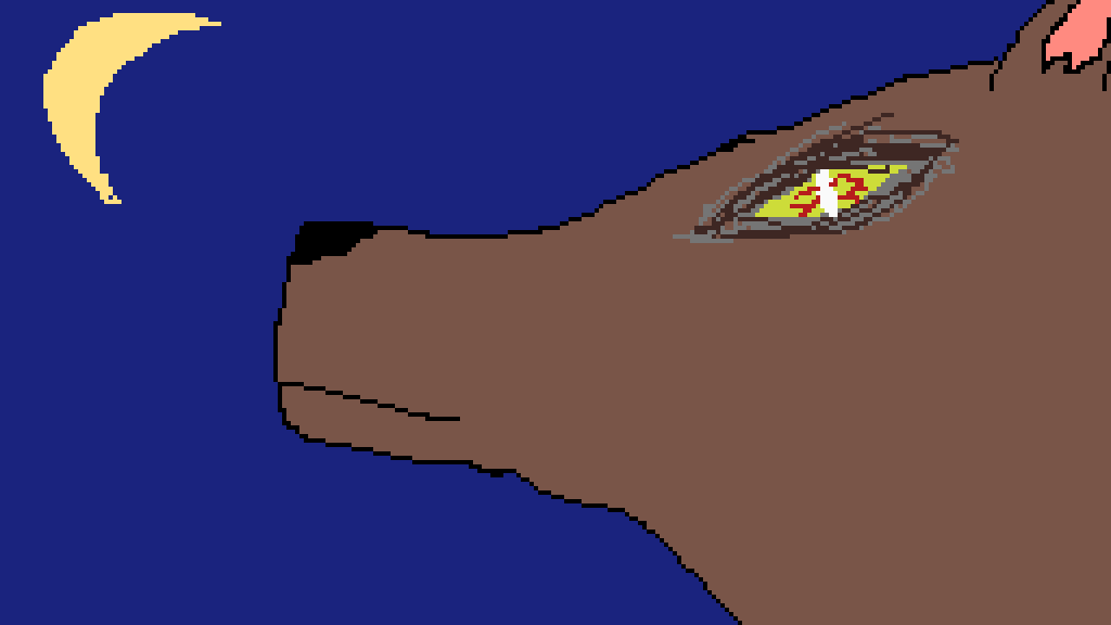 Pixilart - wolf by tweak
