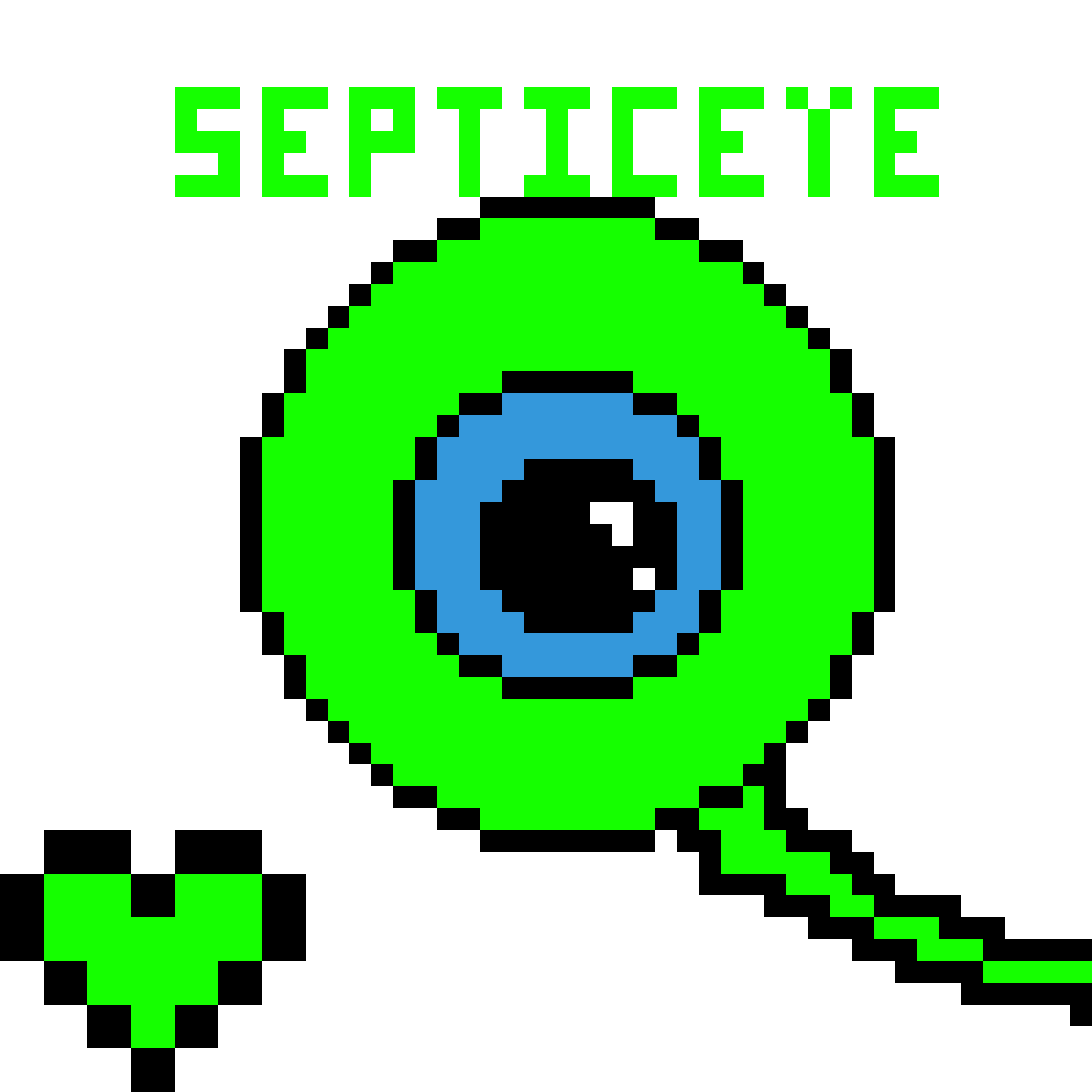 Editing the septic eye - Free online pixel art drawing tool - Pixilart