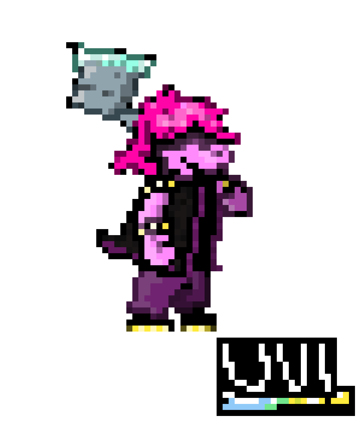 Pixilart Susie Battle Mode By Underverseink1
