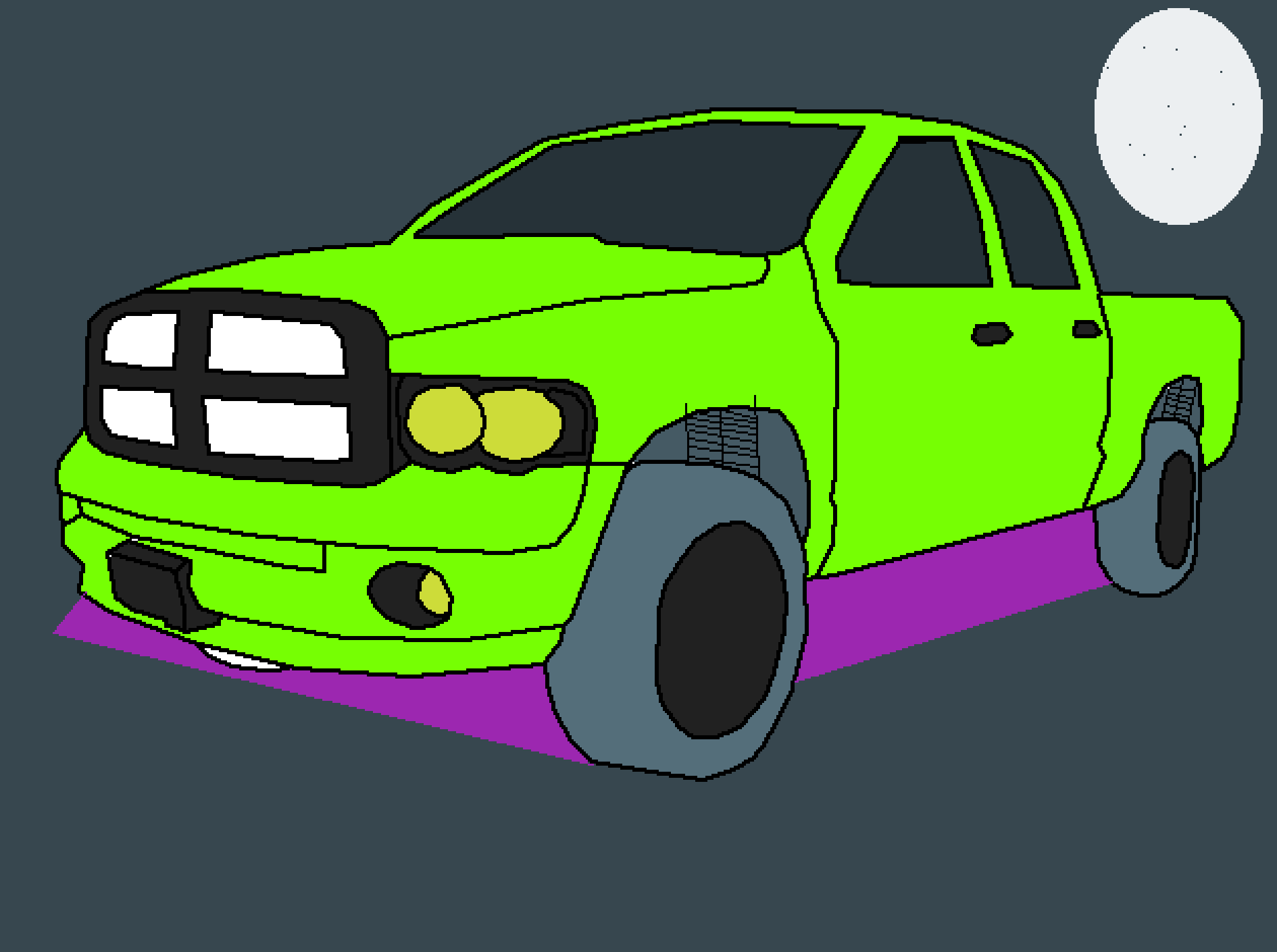 Pixilart - 2005 dodge ram 1500 base by ryan-arts