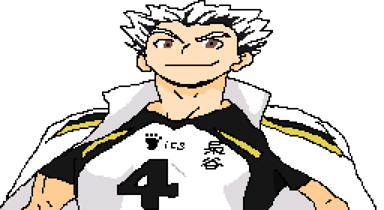 Pixilart - Bokuto by chibi-chan