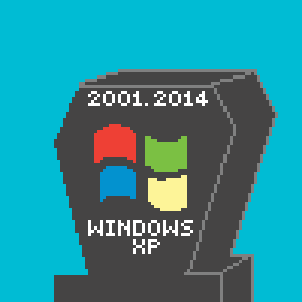 Pixilart - In loving memory of Windows XP by NegativeMatter