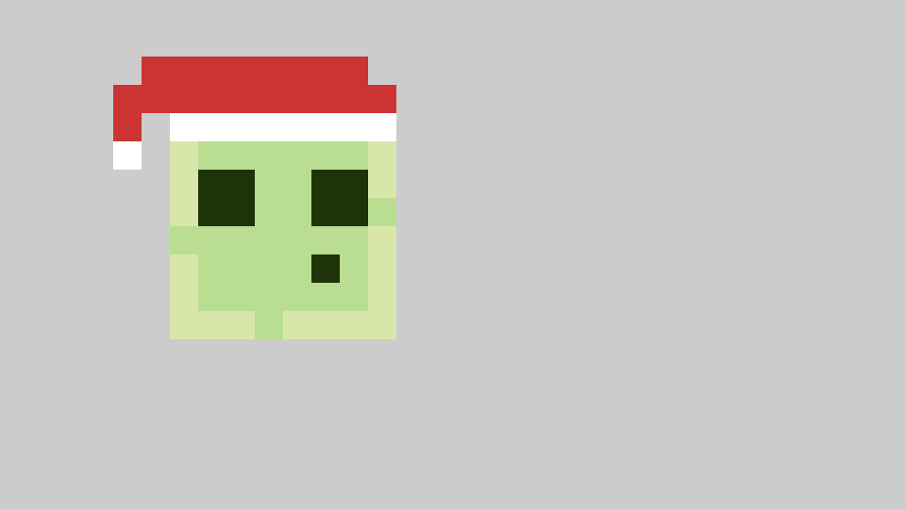 Pixilart - Christmas Slime by Undyne-the-fish