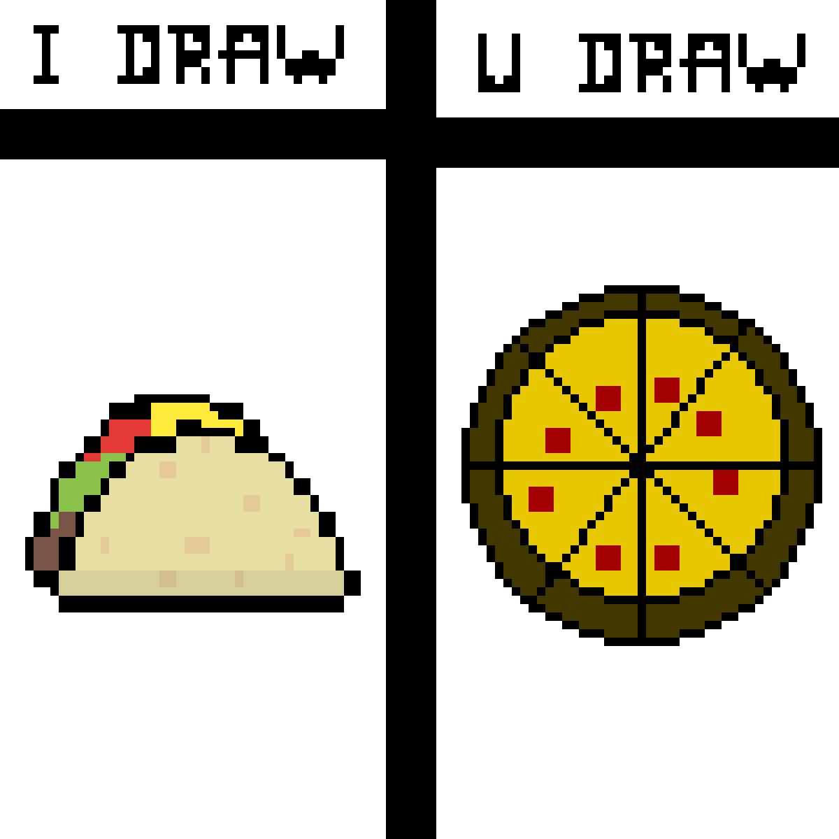 Editing pizza - Free online pixel art drawing tool - Pixilart