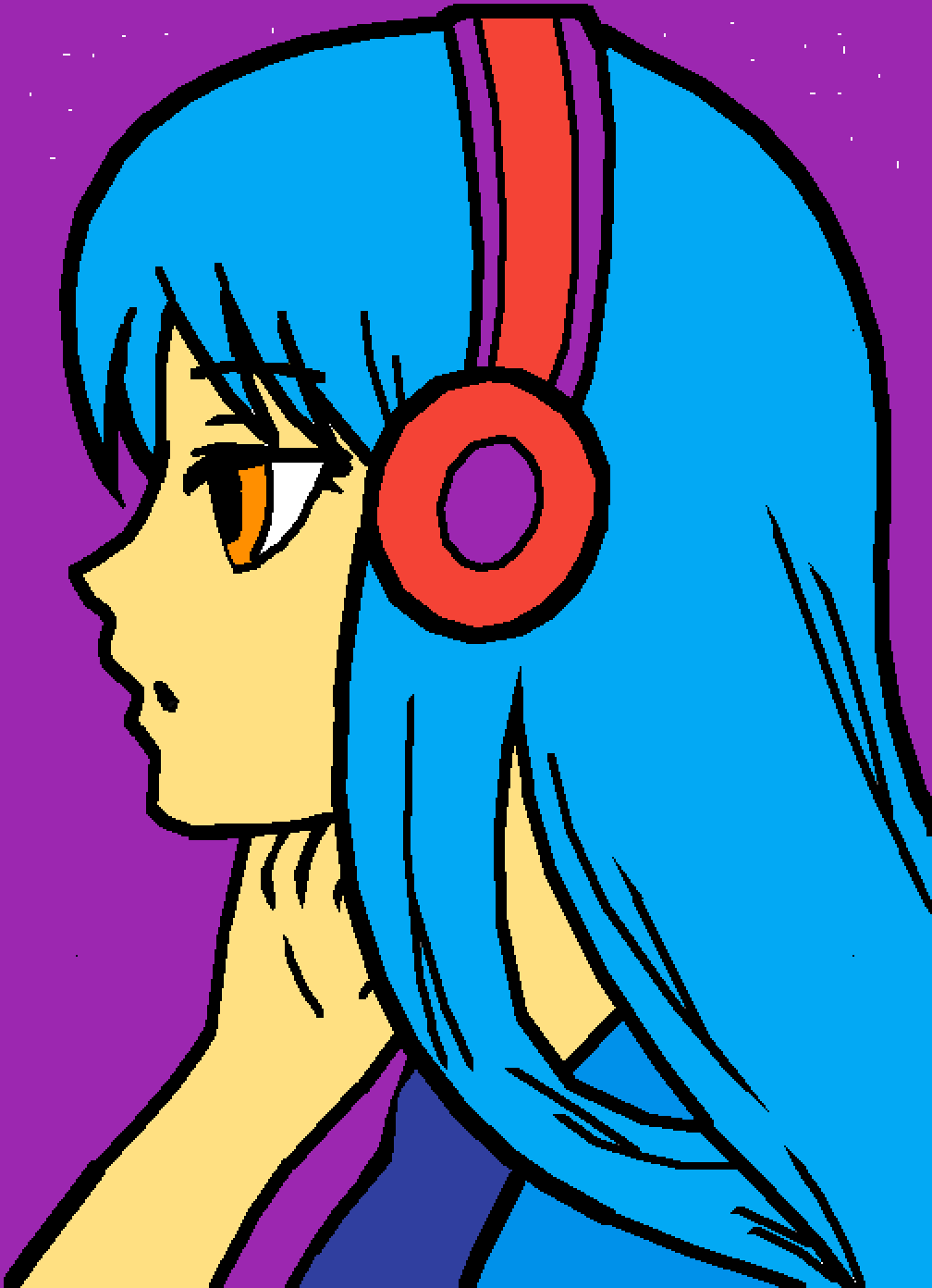 Editing Lofi WaterGirl - Free online pixel art drawing tool - Pixilart