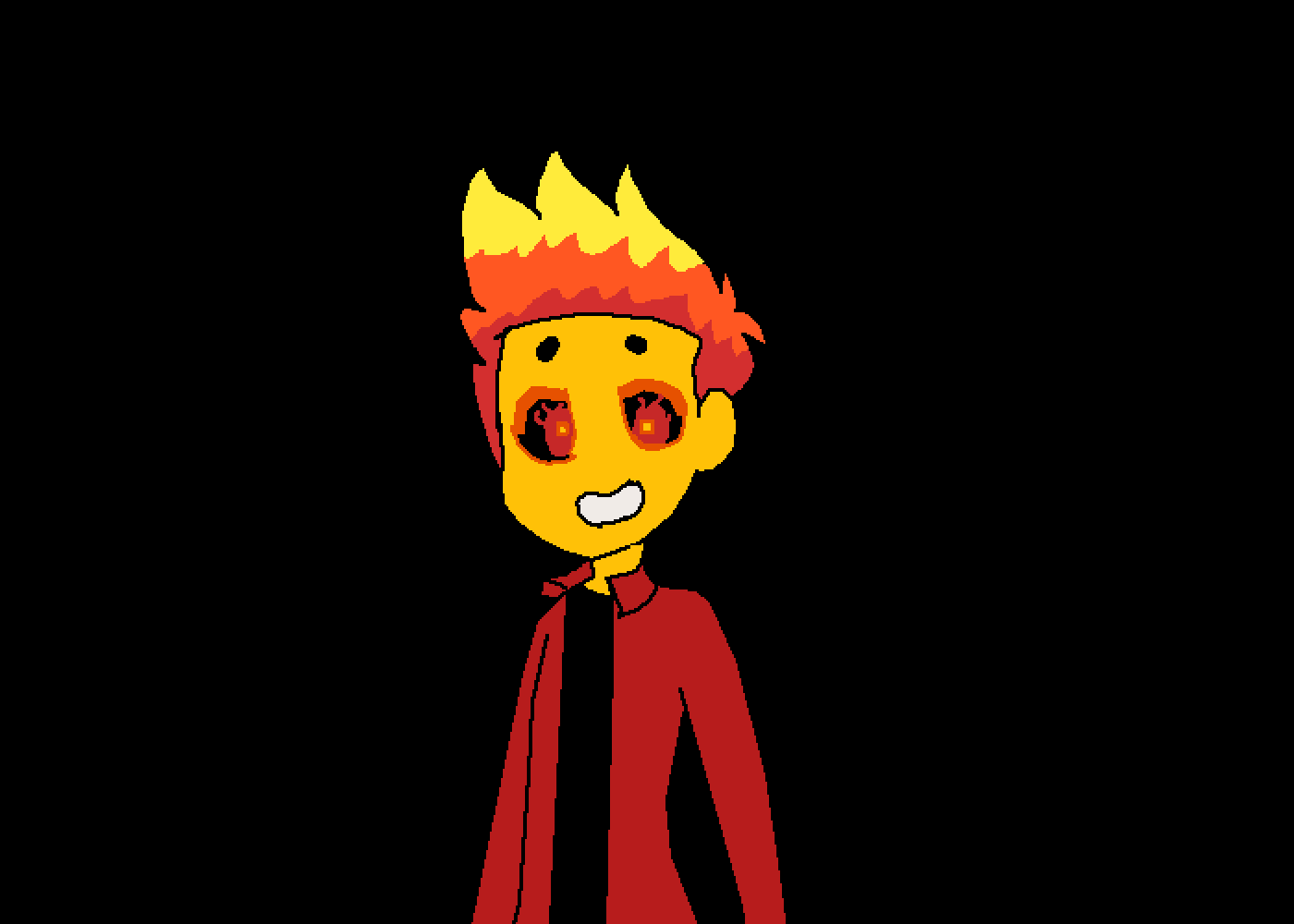 Pixilart - Fire Boy s Reaction by 7237