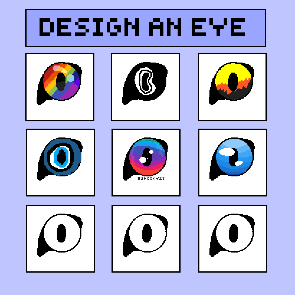 Editing Design an eye - Free online pixel art drawing tool - Pixilart