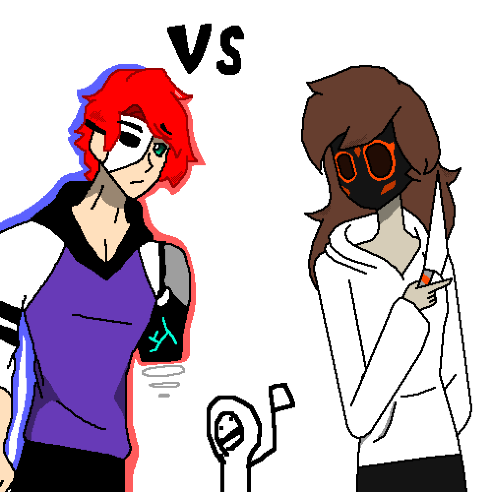 Pixilart - vs collab by Bigermax25