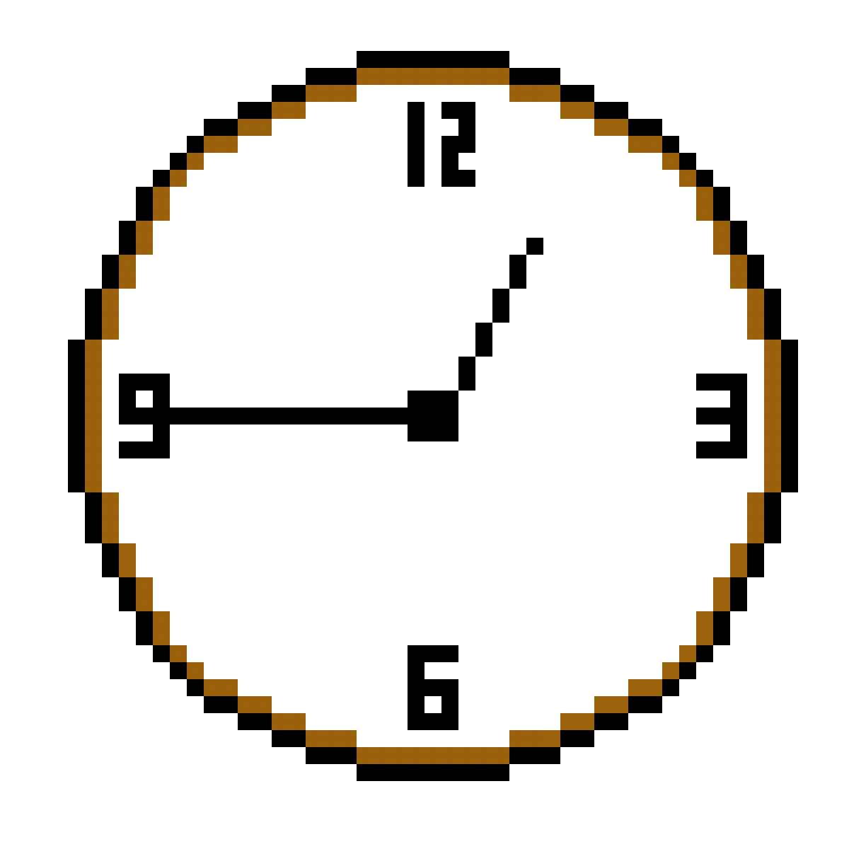 Pixilart - Clock by MrLonley