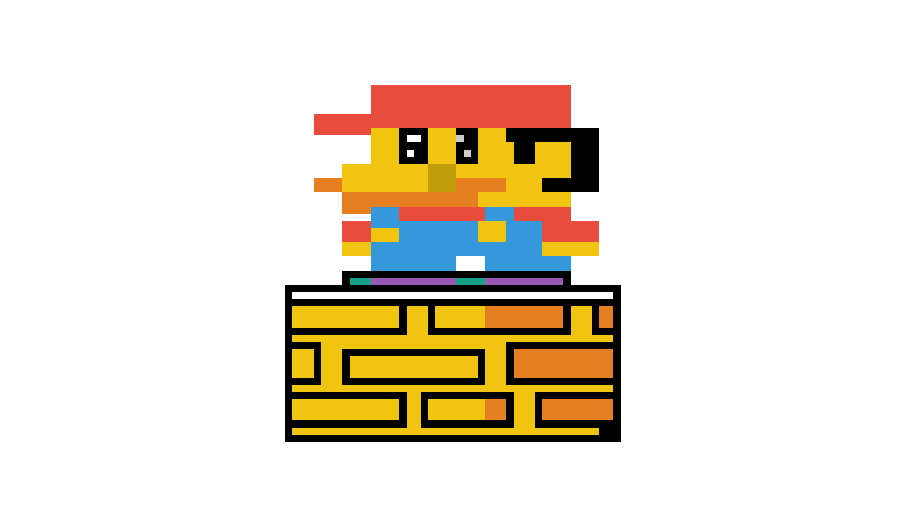 Editing Mario - Free online pixel art drawing tool - Pixilart