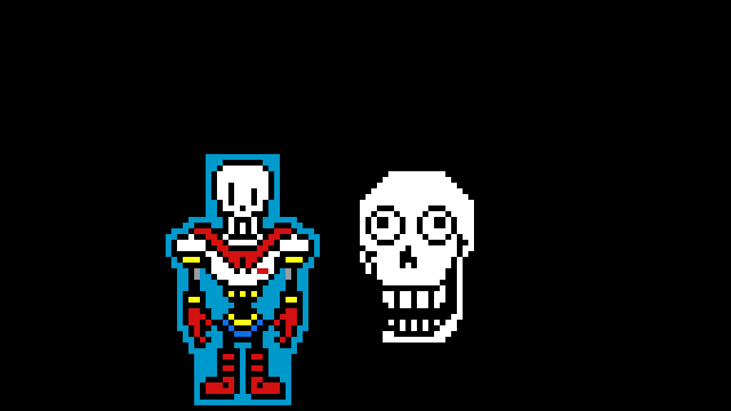 Pixilart - Papyrus (Undertale) by Ipadryan