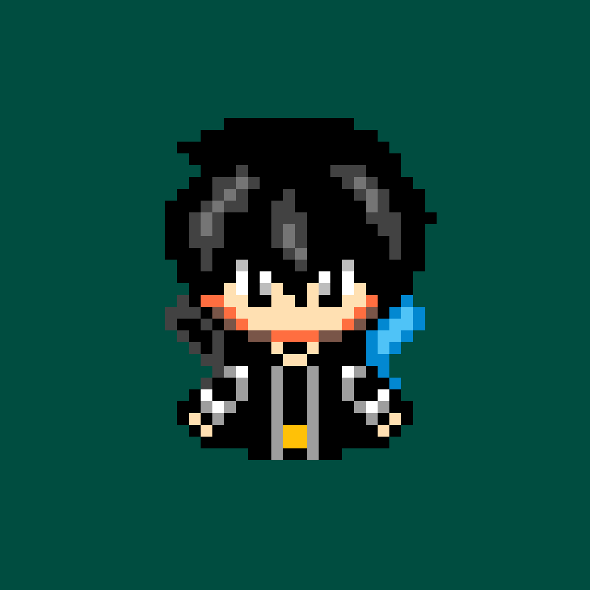 Pixilart - Kirito by Damman