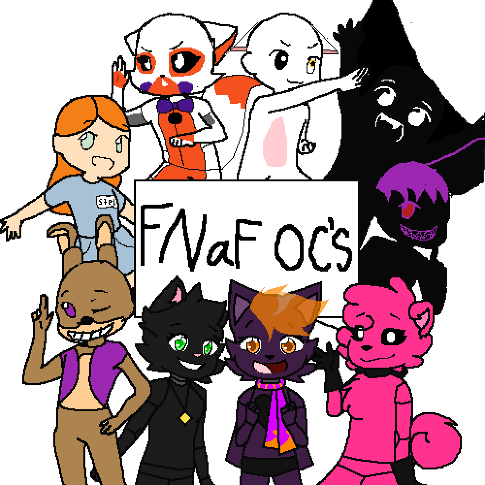 Editing Fnaf OC - Free online pixel art drawing tool - Pixilart