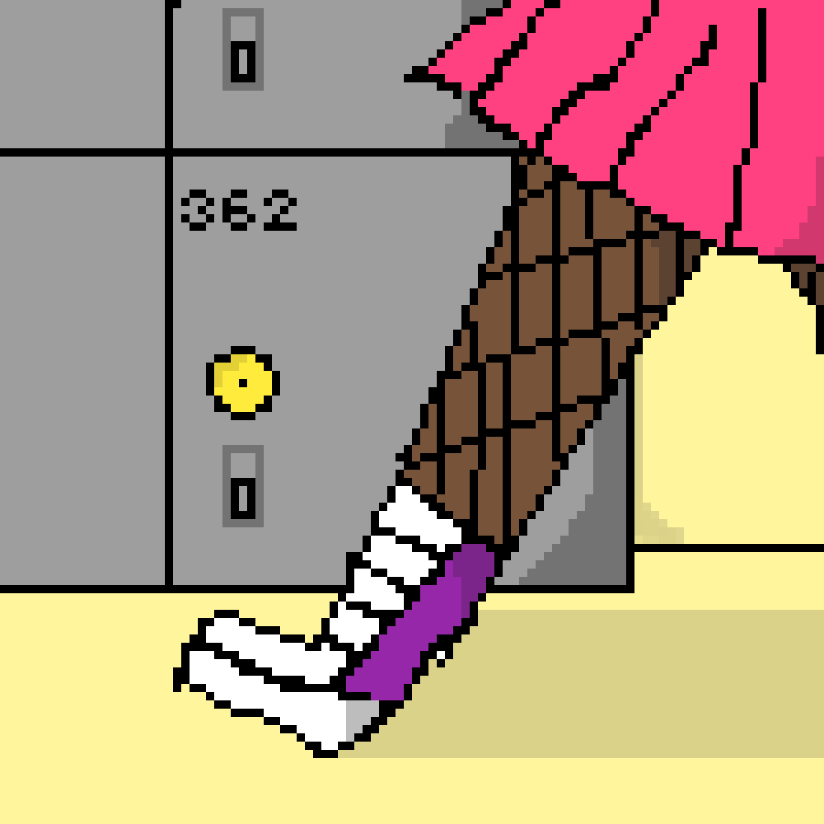 Pixilart - middle school locker by kenzthefrog