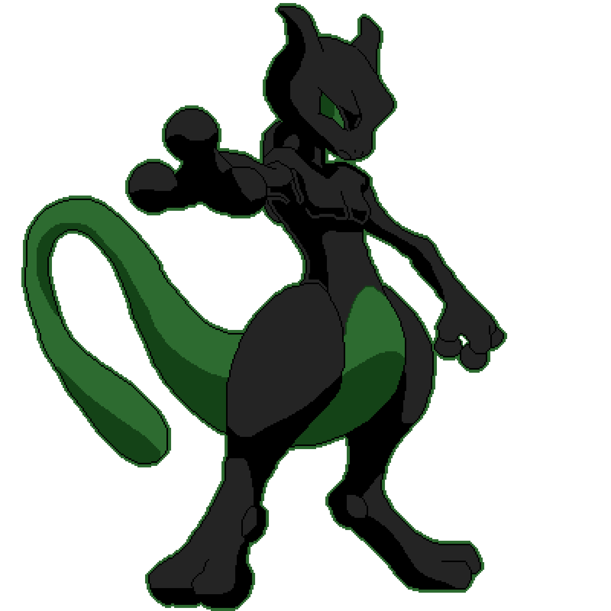 Pixilart - Mewtwo aura by SpOoDeR-mAn