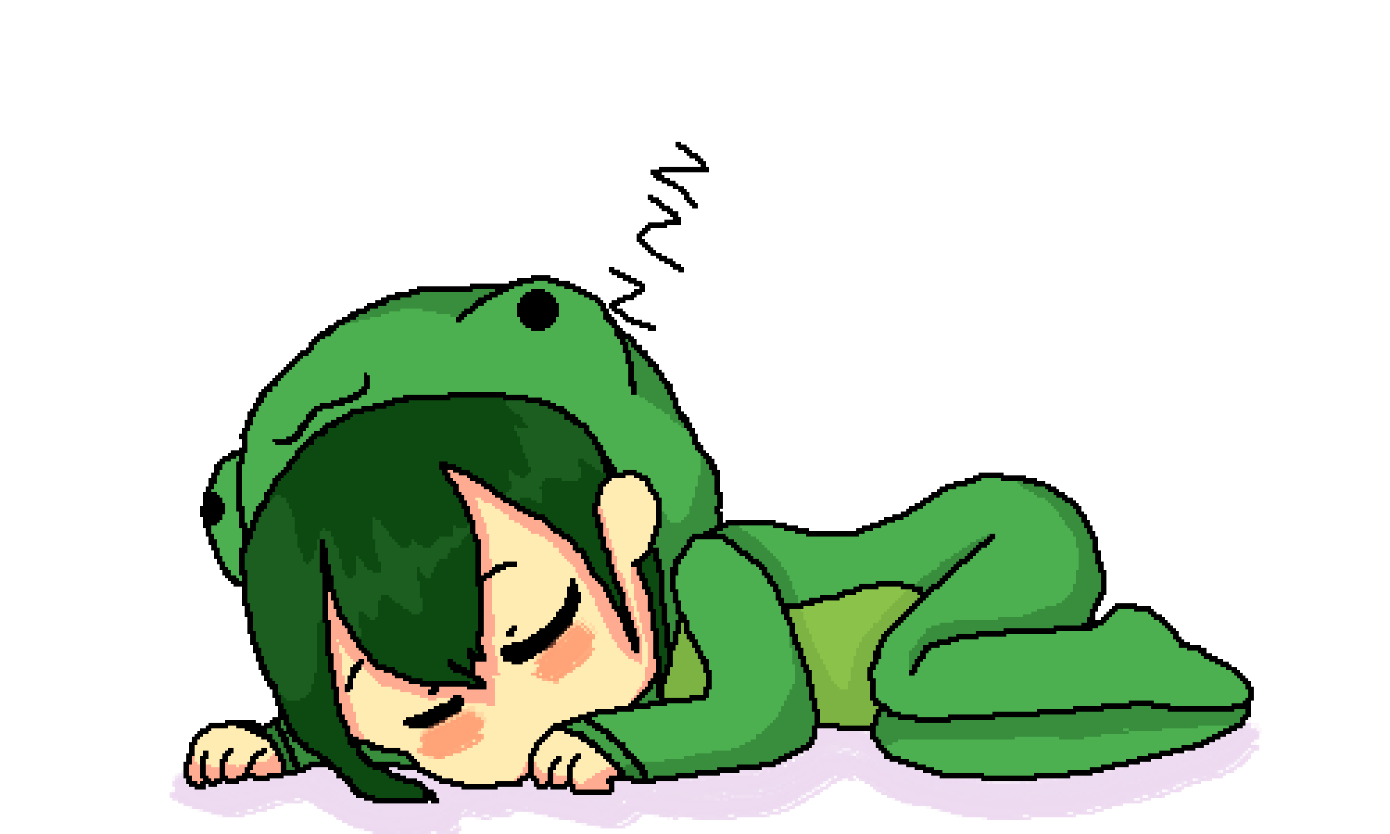 Pixilart - Little Tsuyu by DoodleAnimation
