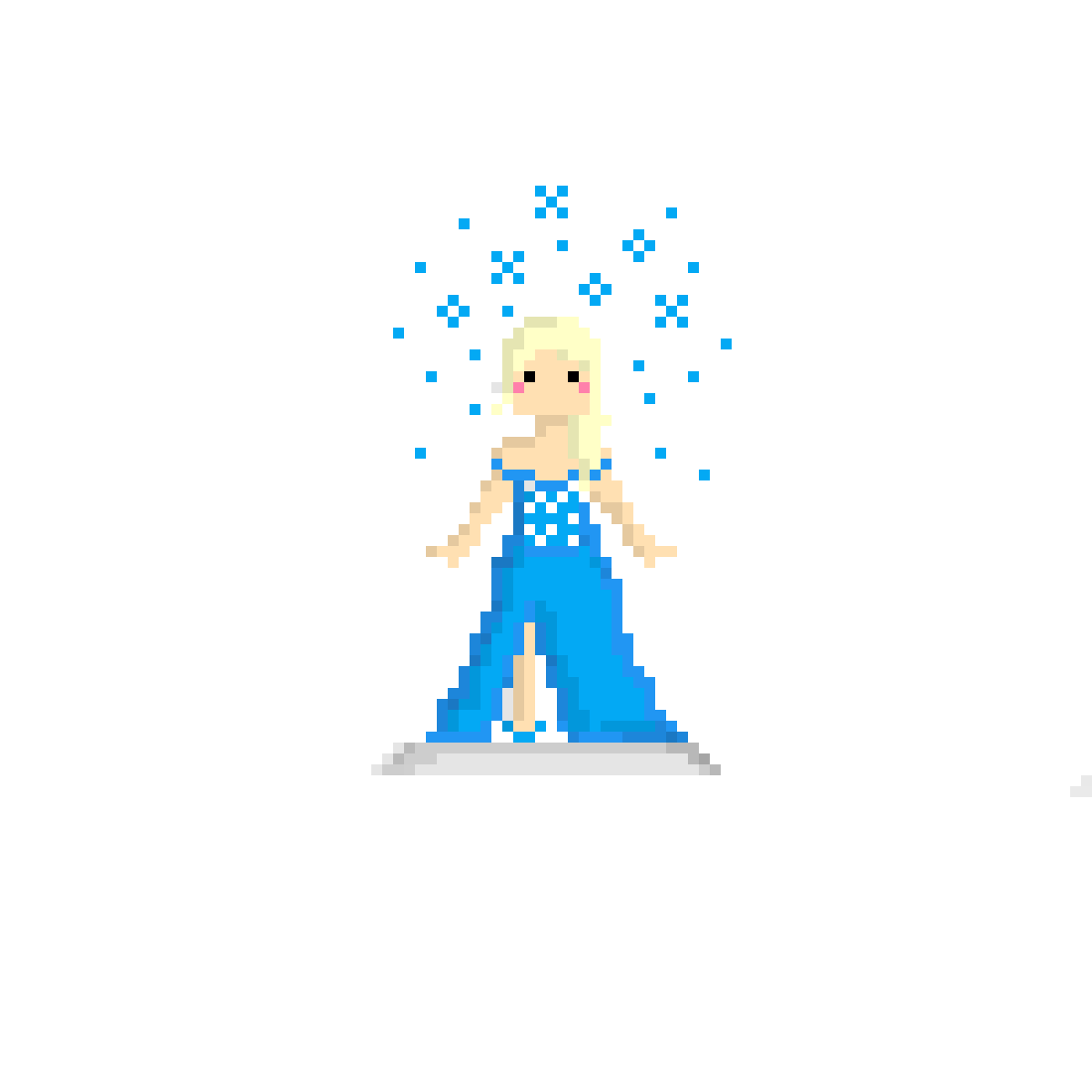 Pixilart - Elsa by TheFrogie