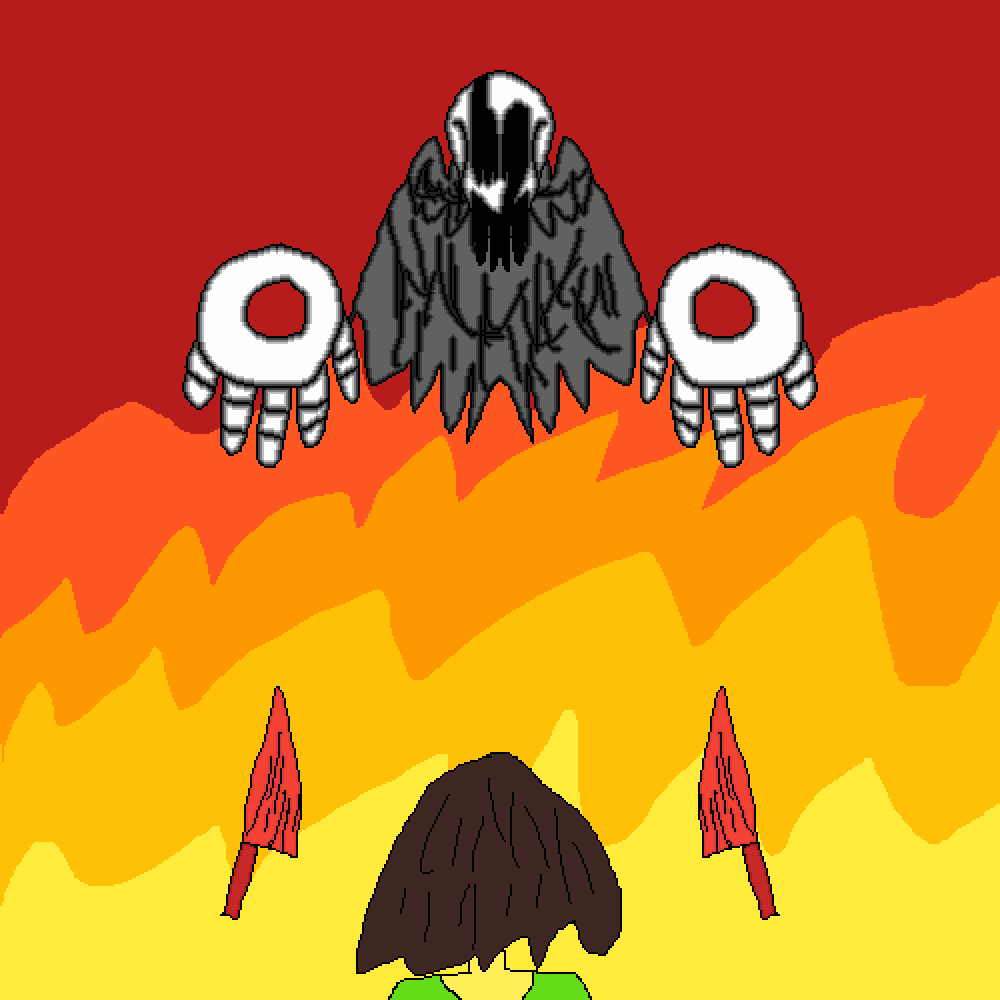 Pixilart - THE MAD GASTER by glitcher-dg