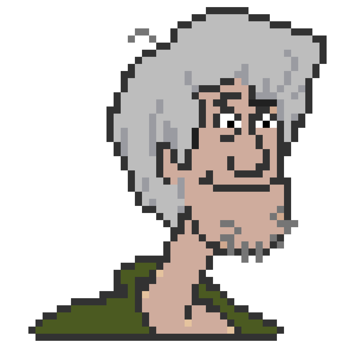Pixilart - Pixel Old Shaggy by nikoloto