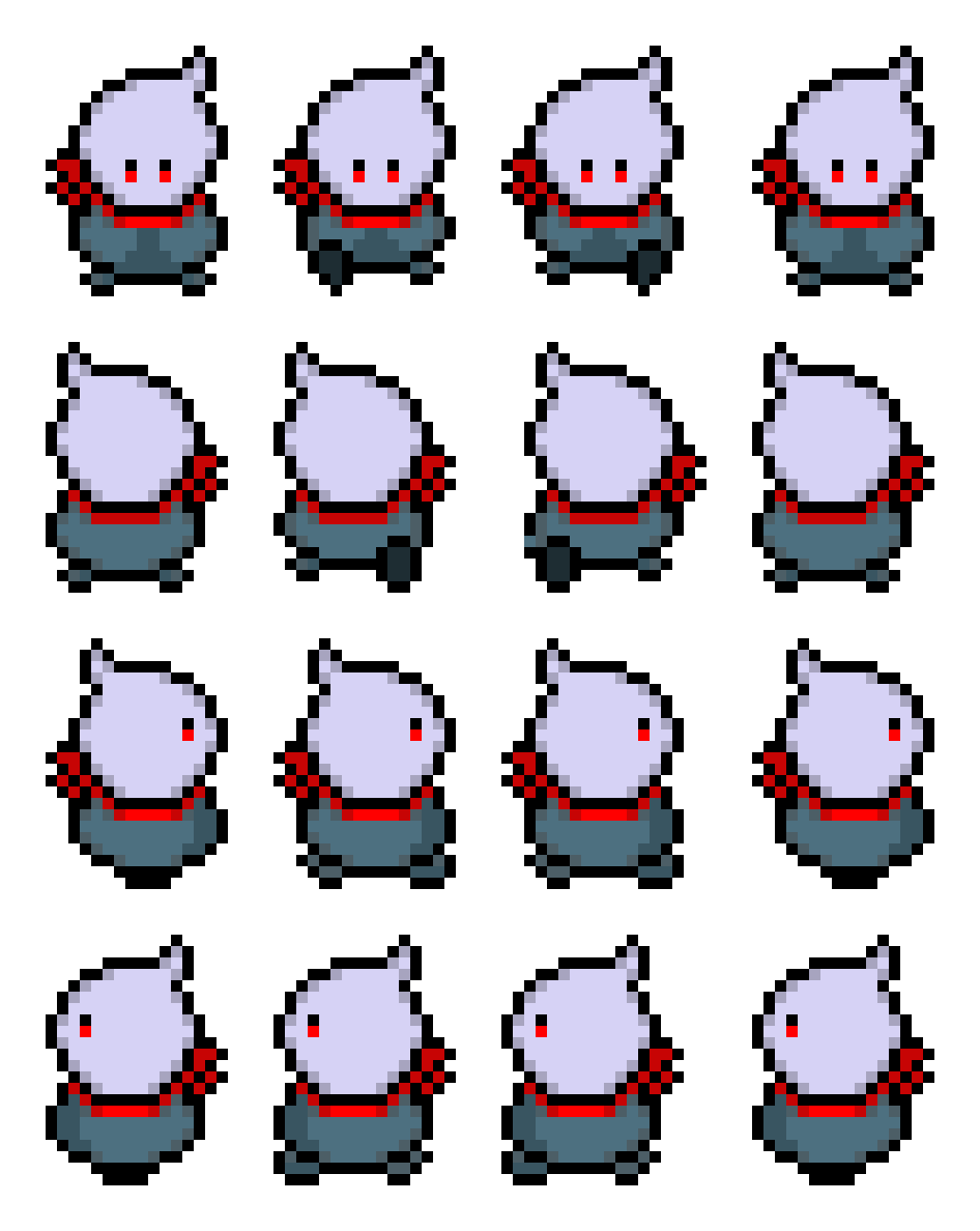 Pixilart - Shade Sprite Sheet by Pixlate