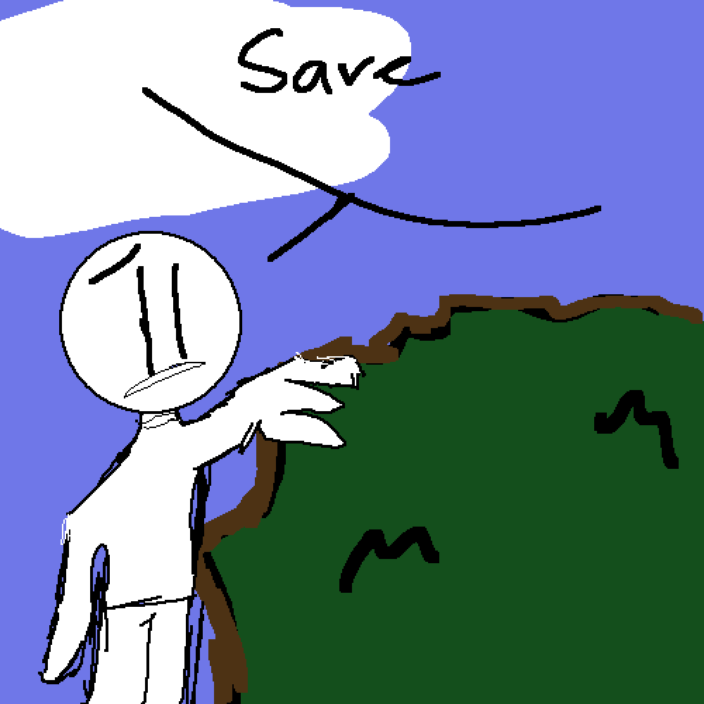 Pixilart - Save me super guy meme by Navy-sus