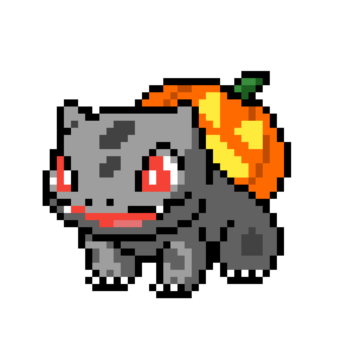 Pixilart - Halloween Bulbasaur by Chrisbacondelux