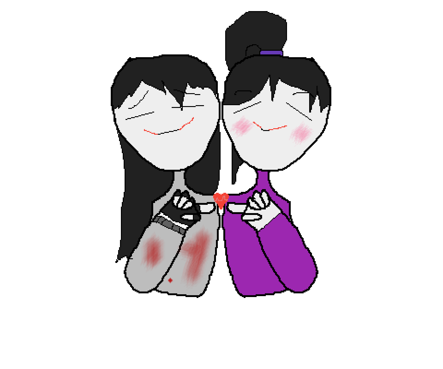 Pixilart - Jeff x Nina by Have