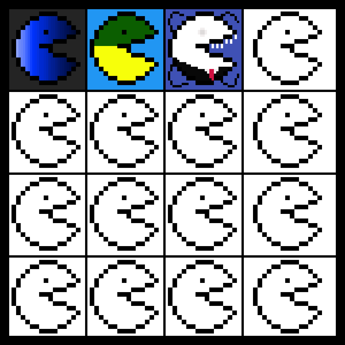 Pixilart - Pac-Man Collab by RedSolstice