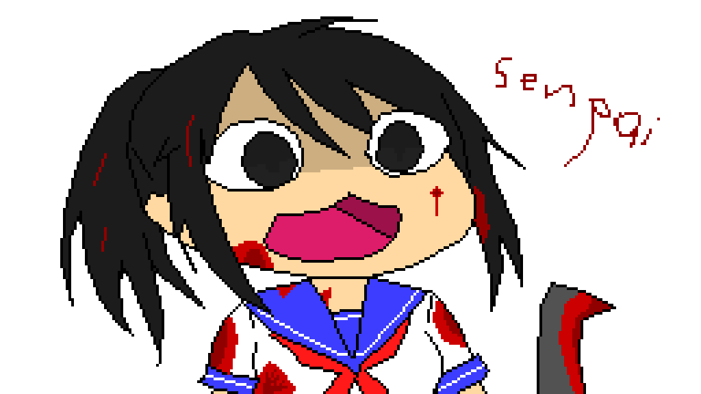 Editing SENPAI!! - Free online pixel art drawing tool - Pixilart