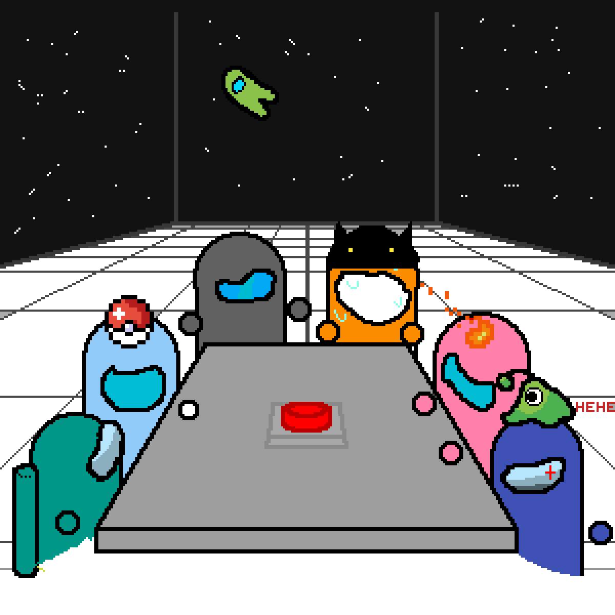 Edición Among us theres a impasta - Herramienta gratuita de dibujo en ...