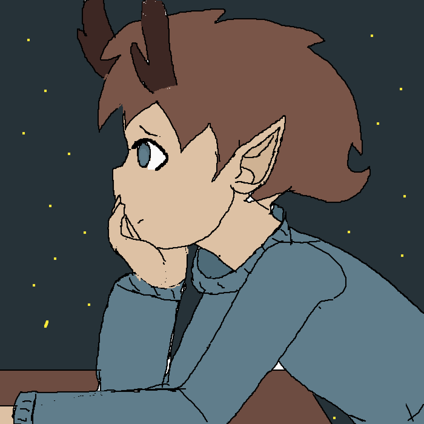 Pixilart - Meh crying by TerryDaDeer