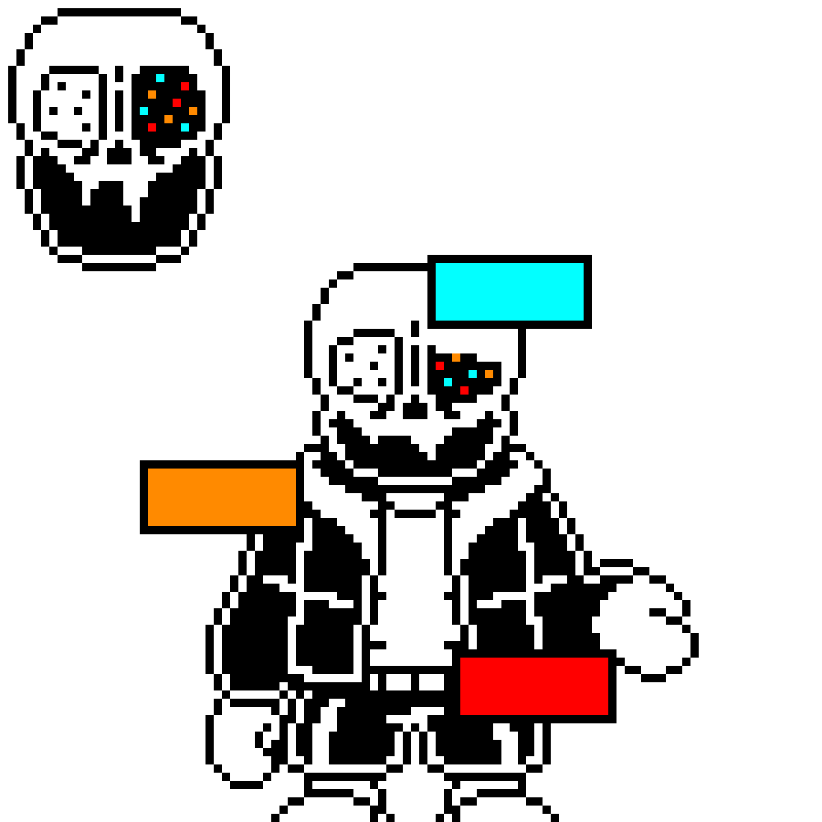 Pixilart - Pibby Member Sans by Member-Sans