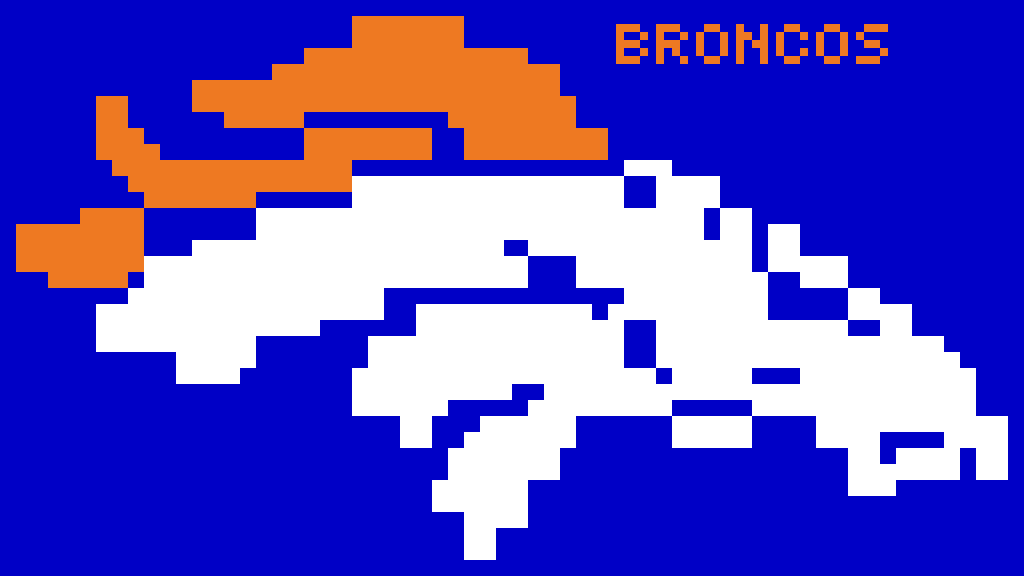 Pixilart - Broncos WIN!!!! by ELLO-M8