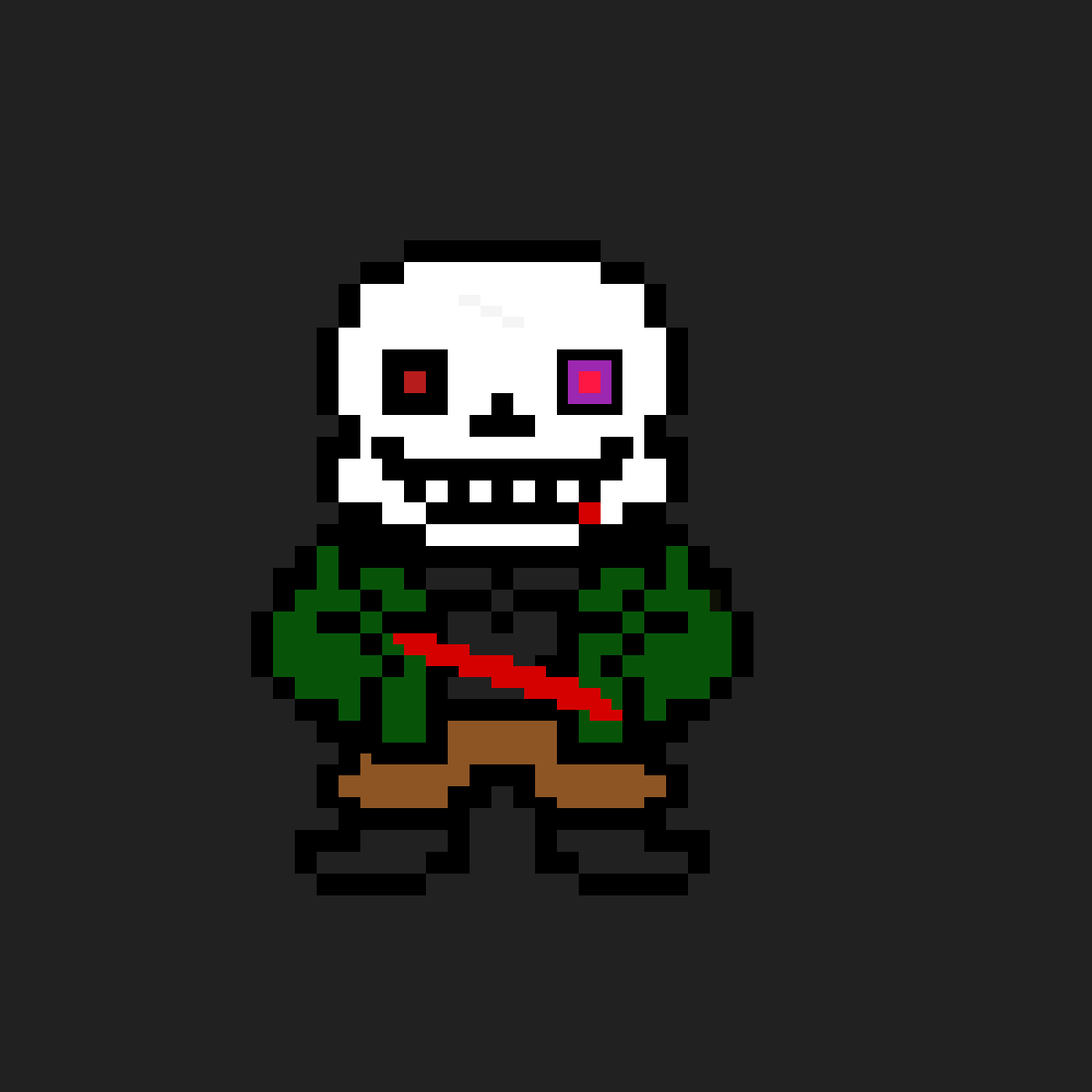 Pixilart - Insanitytale Sans by 9iTcHy-b0i