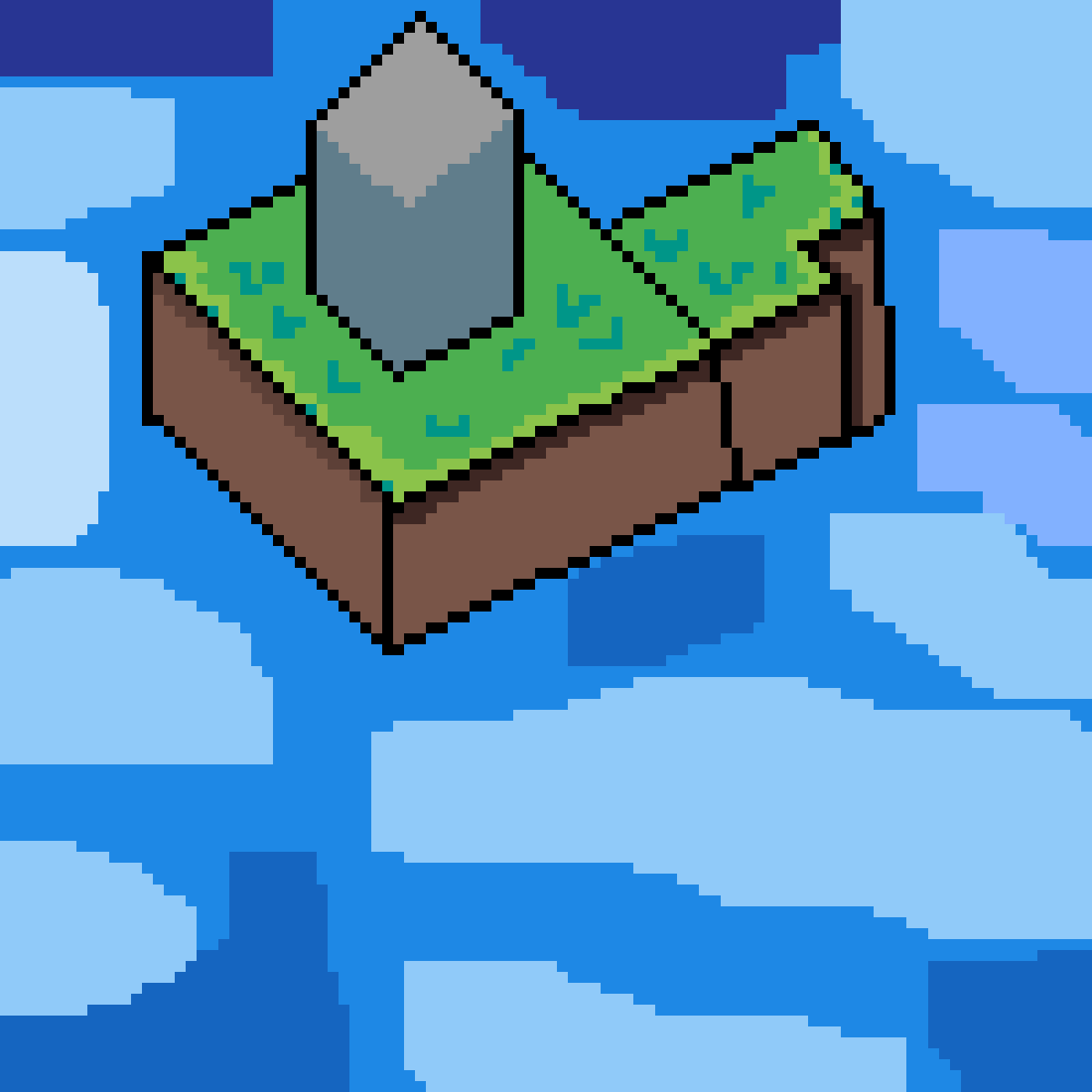 Pixilart - Floating Block thing by ChloeTooner