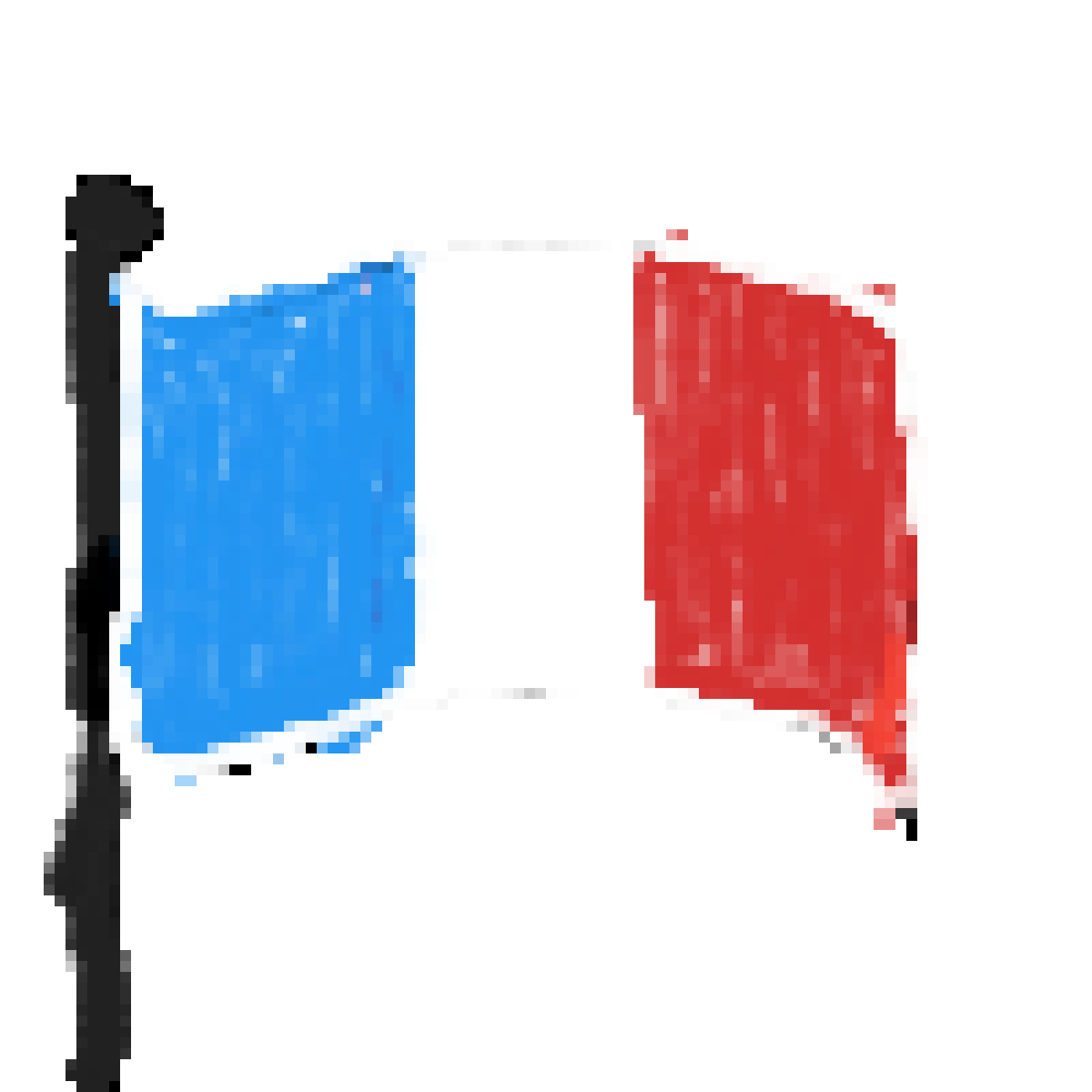 Editing French flag - Free online pixel art drawing tool - Pixilart
