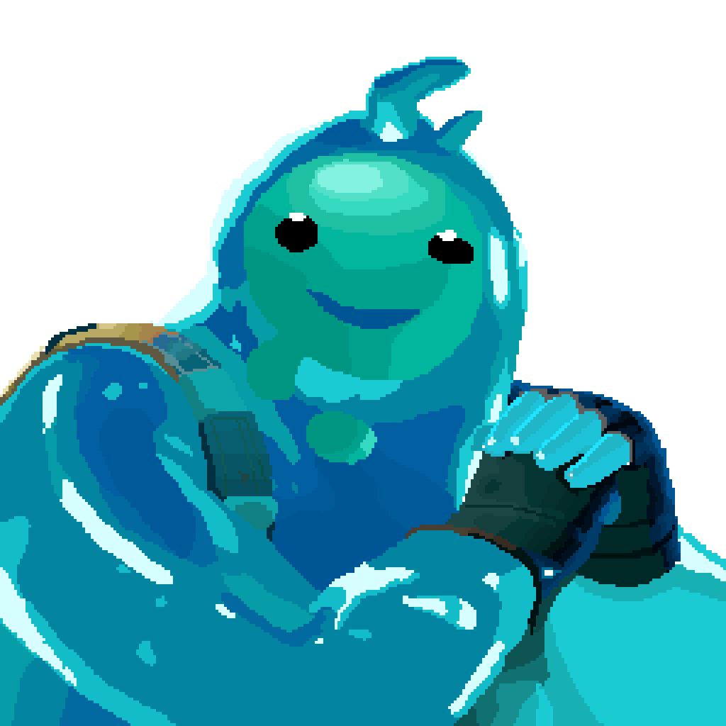 Pixilart - Rippley from Fortnite by dsdoodles