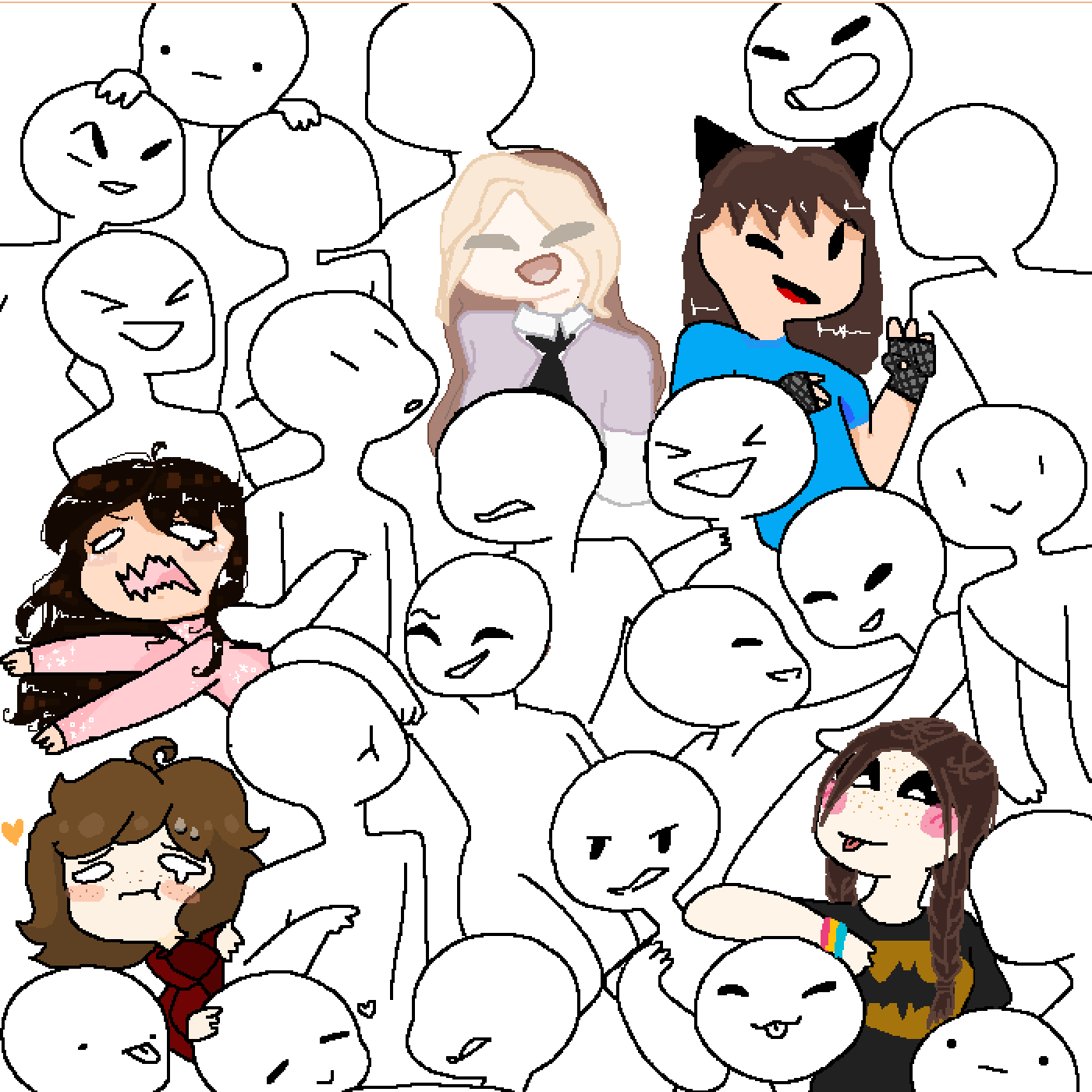 Pixilart - Base Collab by Nahiara1334