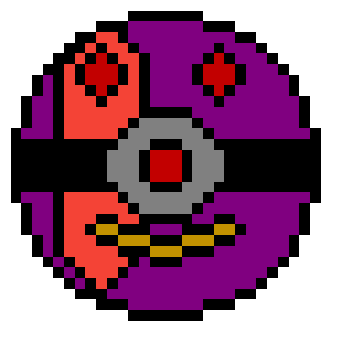 Pixilart - Mega Sableye by Ninety9